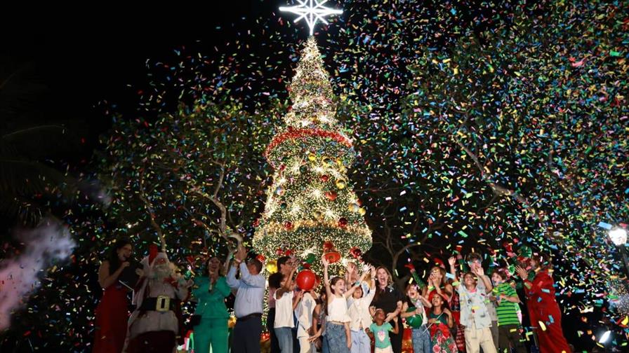 Alcaldía del DN inicia la temporada de Navidad con encendido del ...